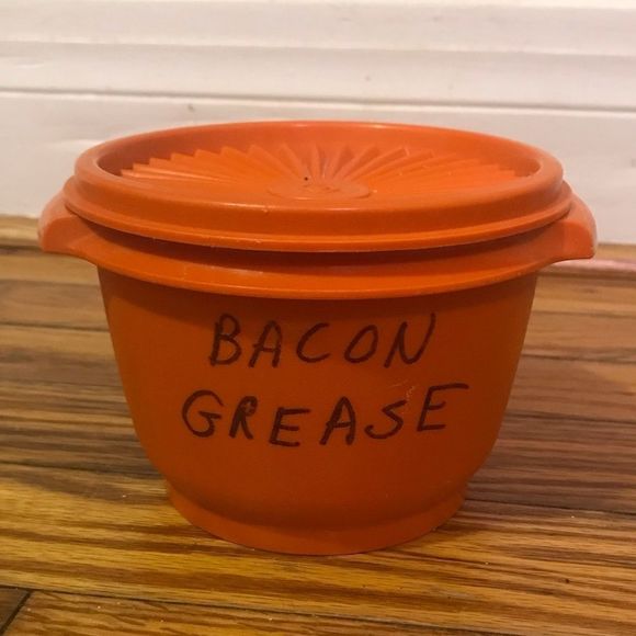 Tupperware | Kitchen | Vtg Tupperware 8862 Harvest Colors Custom Bacon ...